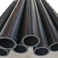 China PE100 HDPE Water Supply Sewage Pipe 75mm to 1600mm OD for Rural Reconstruction for sale