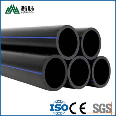 China PE100 HDPE Water Supply Sewage Pipe 75mm to 1600mm OD for Rural Reconstruction for sale