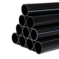 China Black Blue Color HDPE Plastic Water Supply Pipe PN16 PE100 DN1000mm for sale