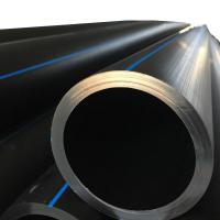 China Black HDPE Water Supply Pipe 20mm for Drainage Sewage and Industrial Wastewater Discharge for sale