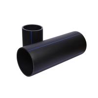 China Black HDPE Water Supply Pipe 20mm for Drainage Sewage and Industrial Wastewater Discharge for sale