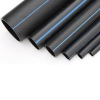 China HDPE Water Supply PE Sewage Pipe PN16 6 Inch Drainage Pipe SDR11 160mm for sale
