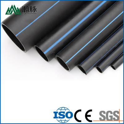 China HDPE Water Supply Pipe for Agricultural Irrigation System Hot Melting Connection DN75-1600mm for sale