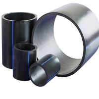 China Black HDPE Water Supply Pipe PE100 20mm-1600mm OD for Drainage and Irrigation for sale