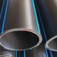 China PE100 Black HDPE Water Supply Drainage Pipe Transfer DN1600mm for sale