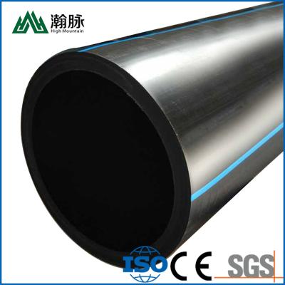 China PE100 HDPE Water Supply Pipe 6 Inch OD 200mm SDR17 PN10 for Municipal Projects for sale