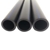 China PE100 HDPE Water Supply Pipe 6 Inch OD 200mm SDR17 PN10 for Municipal Projects for sale