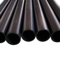 China PE100 HDPE Water Supply Pipe 6 Inch OD 200mm SDR17 PN10 for Municipal Projects for sale