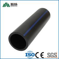 China Black HDPE Water Supply Pipe 500mm 800mm Polyethylene Sewage Pipe PN16 SDR11 for sale