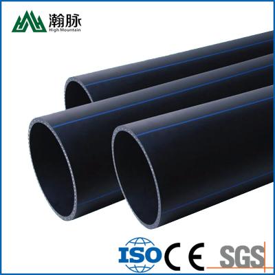 China 12 Inch HDPE Water Supply Sewage Pipe Polyethylene Irrigation Customized for sale