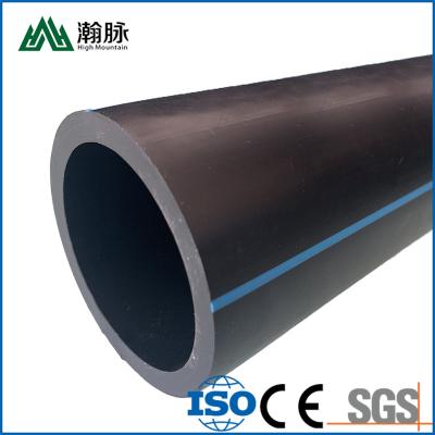 China Customized Black HDPE Water Supply Pipe PE Discharge Sewage 1600mm for sale