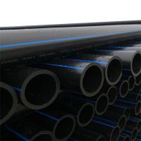 China Black PE100 HDPE Pipe Large Diameter Water Supply Pipe Pe Irrigation Pipe Rolls for sale