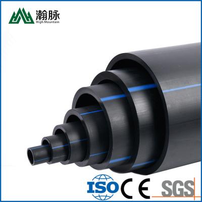 China HDPE Water Supply Pipe 32mm to 1200mm PE100 Drainage Irrigation Pipe for sale