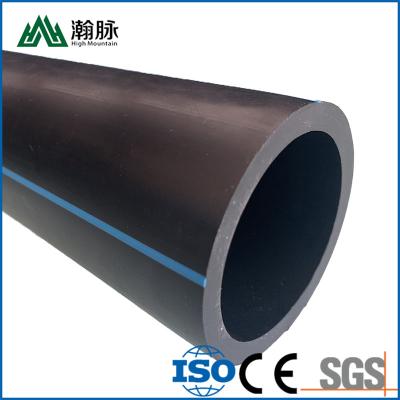 China Black Color Raw Material Pe100 Pipe Large Diameter 300mm HDPE Water Pipe for sale