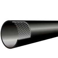 China HDPE Wire Mesh Skeleton Pipe 1.0 1.6mpa PE Water Supply Plastic Pipe for sale