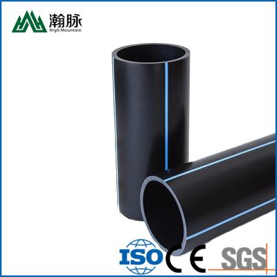 China Black HDPE Pe100 Water Supply Pipe High Density Polyethylene  DN800mm for sale