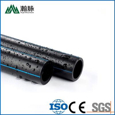 China Plastic PE Water Supply HDPE Pipe Hot Melt Thickened Drainage DN90 1.0Mpa for sale