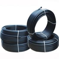 China Plastic PE Water Supply HDPE Pipe Hot Melt Thickened Drainage DN90 1.0Mpa for sale