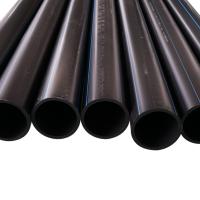 China Black Hdpe Water Supply Pipe 160mm 6 Inch Pe Plastic DN 20 for sale