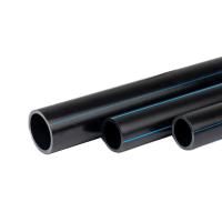 China HDPE PE Water Supply Pipe Drinking Water Pipe 6 Meters 1.25MPa Plastic Pipe for sale
