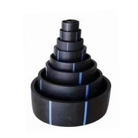 China PE Water Supply Pipe 1.6MPa 6m Irrigation Drainage Straight Pipe HDPE PE100 for sale