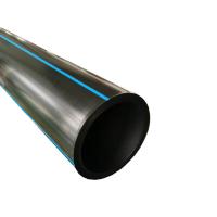 China PE Water Supply Pipe 1.6MPa 6m Irrigation Drainage Straight Pipe HDPE PE100 for sale