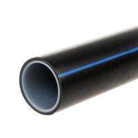China Black Coil HDPE Water Supply Pipe Pe Plastic Perforated Pipe Pe100 for sale