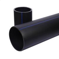 China HDPE Double Wall Corrugated Pipe 1.25MPa for Residential to Industrial Water Supply for sale