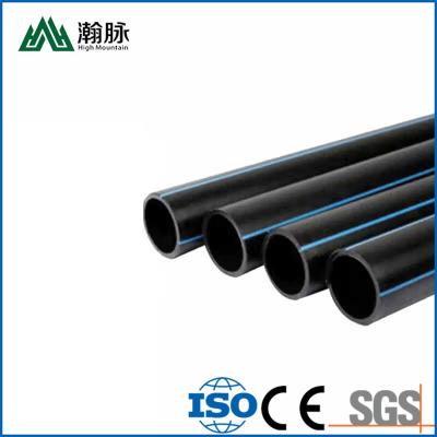 China 2 Inch HDPE Water Pipe Black Polyethylene Pipe for Agricultural Irrigation 63mm OD for sale