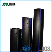 China HDPE Water Supply Pipe SN6 800mm Black Drainage Tubing PN0.6MPa SDR26 for sale
