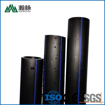China HDPE Water Supply Pipe SN6 800mm Black Drainage Tubing PN0.6MPa SDR26 for sale