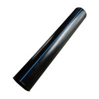 China HDPE Water Supply Pipe SN6 800mm Black Drainage Tubing PN0.6MPa SDR26 for sale