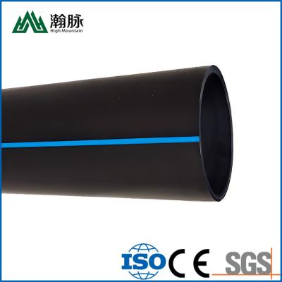 China Black PE100 HDPE Water Pipe SN8 200mm 300mm 400mm for Drainage System for sale