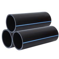 China HDPE Pipe for Hot Water Supply 110mm 140mm PN1.6MPa SDR11 Connection Fittings for sale