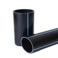 China 140mm to 200mm Hot Melt HDPE Water Supply Pipe PN1.0MPa for Hot and Cold Water for sale