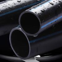 China HDPE Water Supply Pipe SDR9 to SDR26 OD20-1600mm PN0.6-2.0MPa 50 Year Service Life for sale