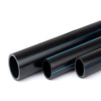 China HDPE Water Supply Pipe SDR9 to SDR26 OD20-1600mm PN0.6-2.0MPa 50 Year Service Life for sale