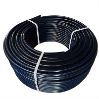 China Black HDPE Water Supply Pipe 32mm to 1600mm PN0.6 to PN2.0MPa for sale