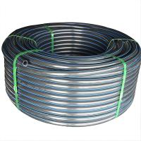 China Black HDPE Water Supply Pipe 32mm to 1600mm PN0.6 to PN2.0MPa for sale