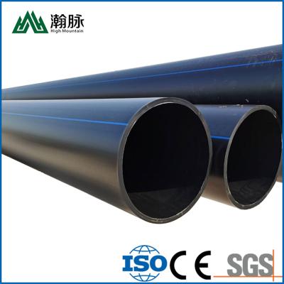 China HDPE Water Supply Pipe 20-1600mm Polyethylene Pipe Customized SDR 9-26 for sale