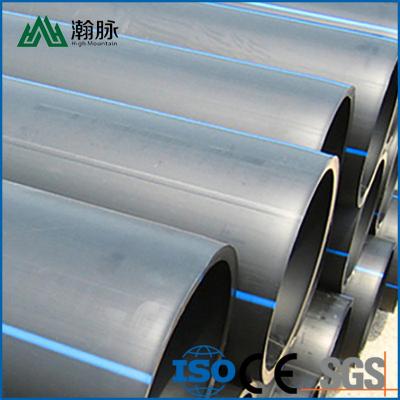China Large Diameter Hdpe Water Supply Pipe Municipal Engineering Pipe Pe100 Black Water Pipe for sale