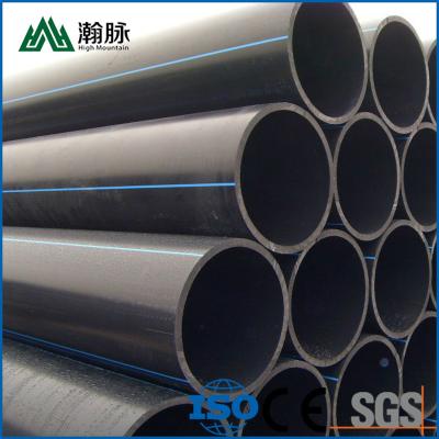 China Customized HDPE Water Supply Pipe OD 20-1600mm PN0.6-2.0MPa SDR 9-26 for sale