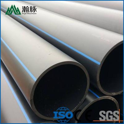 China HDPE Water Supply Pipe 280mm 315mm Large Diameter PE Pipe PN0.6 to PN2.0MPa for sale