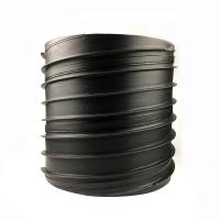 China PE100 HDPE Water Supply Pipe DN20-1600mm Black Blue Strip Corrosion Resistant for sale