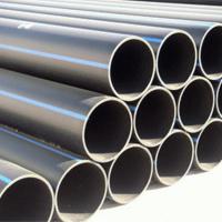 China PE100 HDPE Water Supply Pipe DN20-1600mm Black Blue Strip Corrosion Resistant for sale