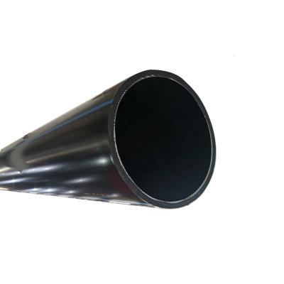 China PE100 HDPE Water Supply Pipe DN20-1600mm Corrosion Resistant Custom Length Black Blue for sale