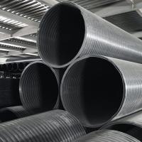 China Affordable hdpe pipe in Black/Blue Stripes Resistant to Corrosion for sale