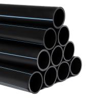 China Custom Cut Black HDPE Water Supply Pipes in Various Thicknesses for sale