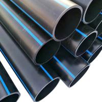 China Corrosion Resistant Durable PE Black Sewage Pipes for sale
