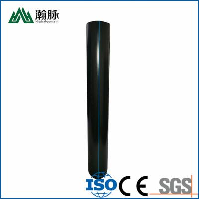 China Custom Length Blue HDPE Water Supply Pipes for sale